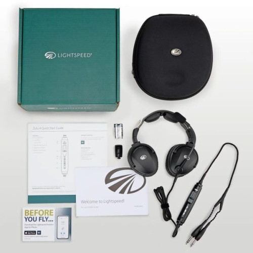 LightSpeed Zulu 4 Headset - Bluetooth - Twin Plugs
