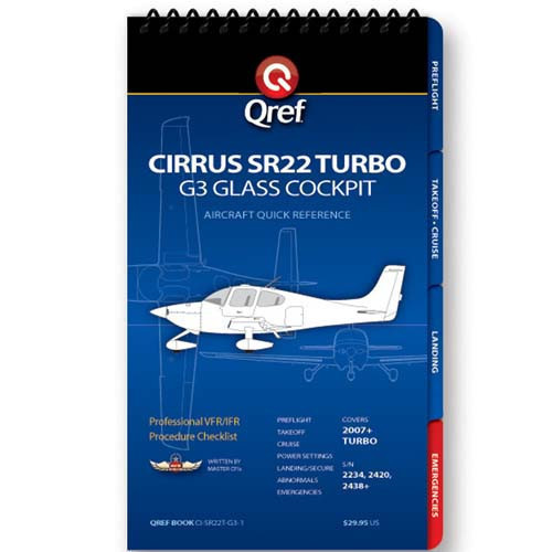 Cirrus SR22 G3 Turbo Qref Checklist