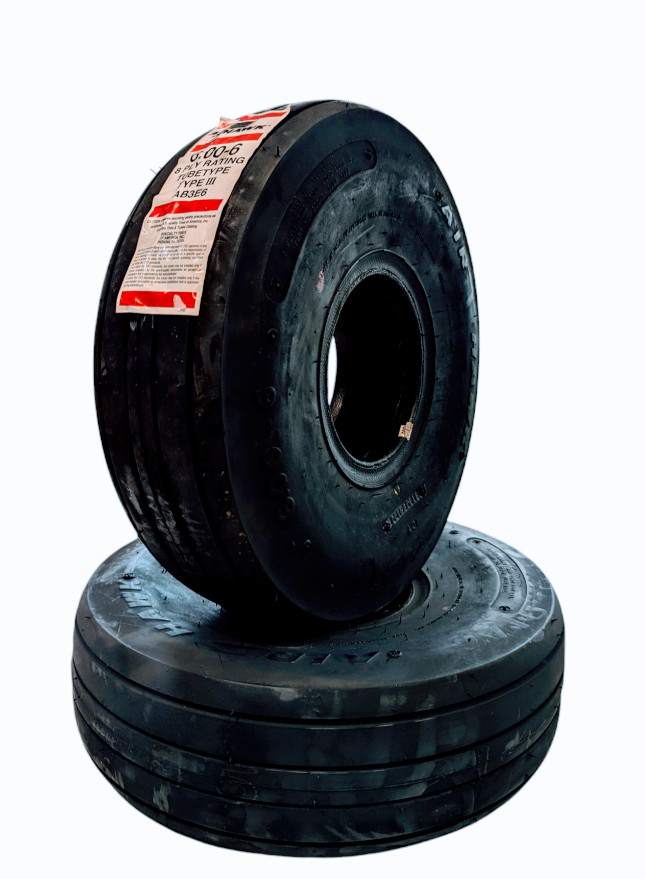 Air Hawk Aircraft Tyre AB3E6 Size 6.00-6 8 Ply