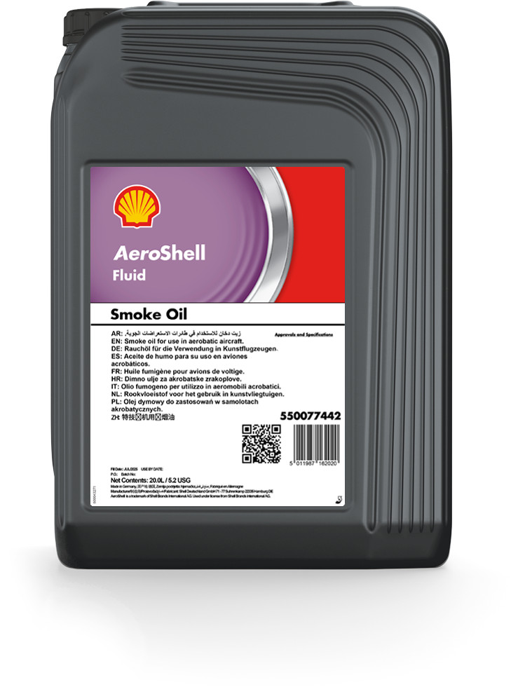 AeroShell Smoke Oil - 20 Litre Barrel