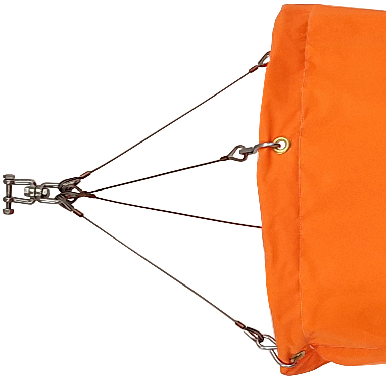 8 Ft Airfield Windsock - Orange
