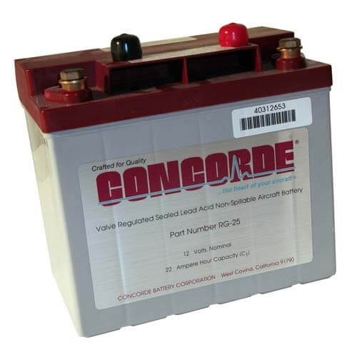 Concorde Battery RG24-15 24v 14AH