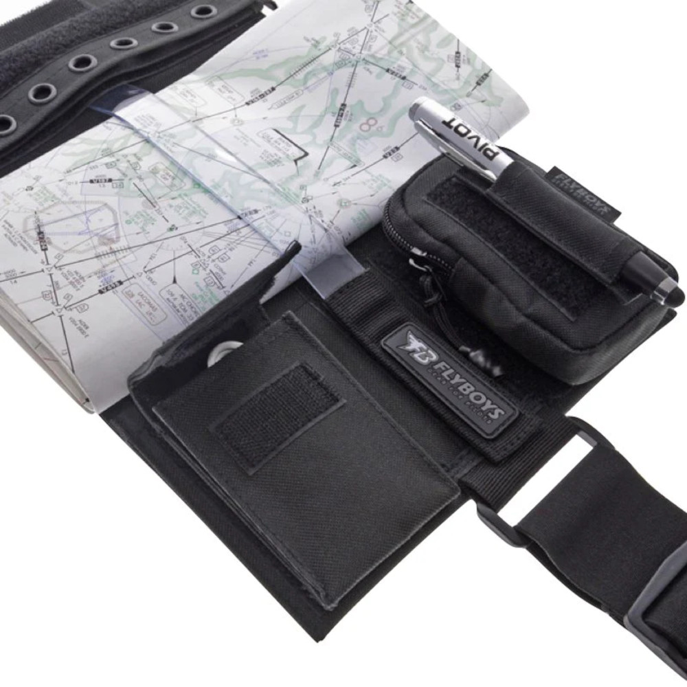 Flyboys Reversible Kneeboard Zipper Pouch