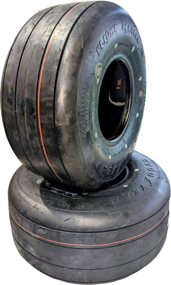 Goodyear Flight Special II 156E66B1 Aircraft Tyre Size 15X6.00-6 6 Ply