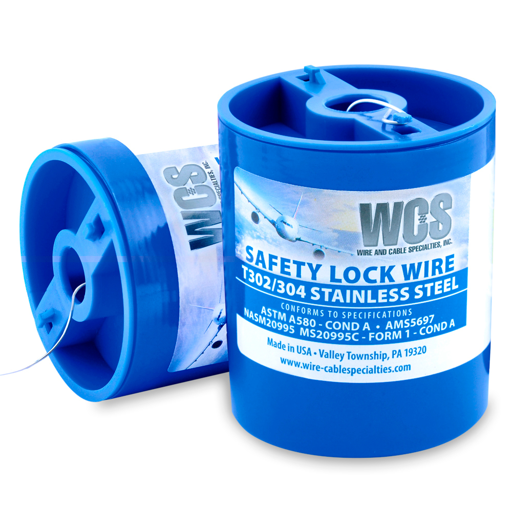 Stainless Steal Safety Lock Wire - 0.21 In, 1lb
