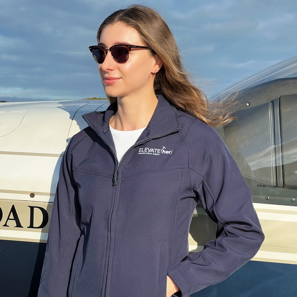 Elevate(her) Aviation Softshell Pilots Jacket