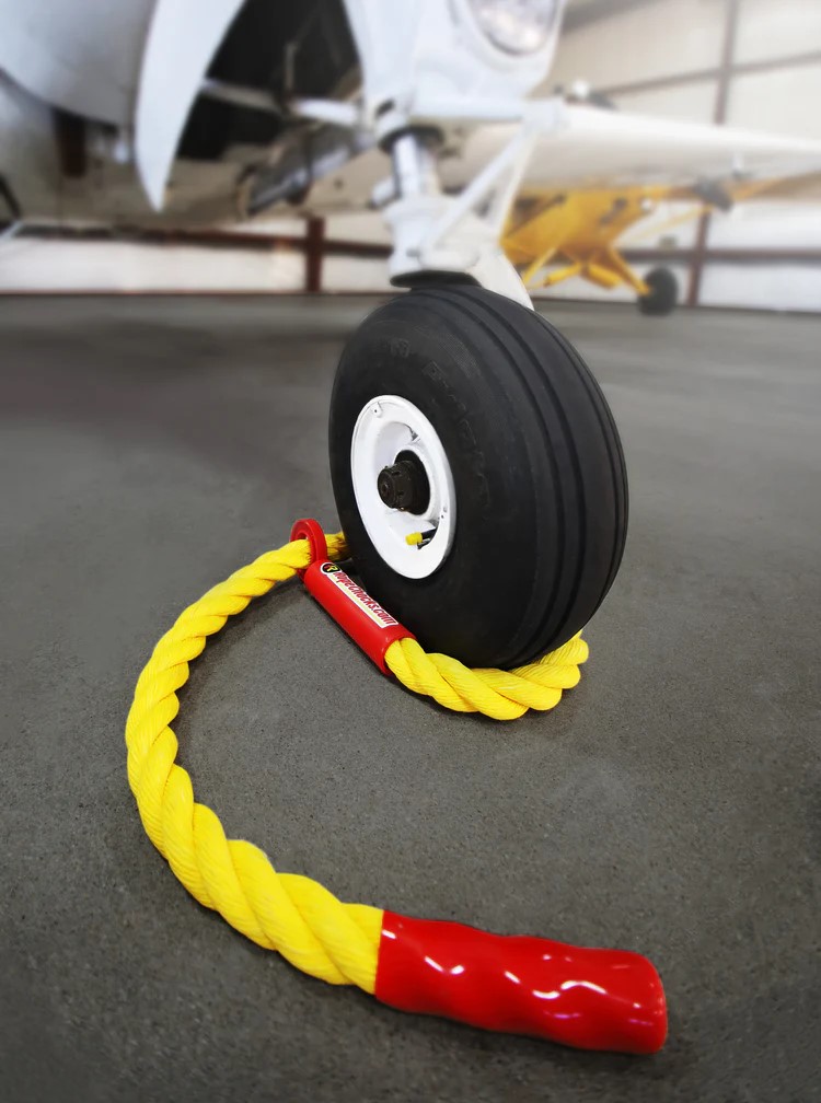 PAIR of Lightweight Aircraft Rope Chocks