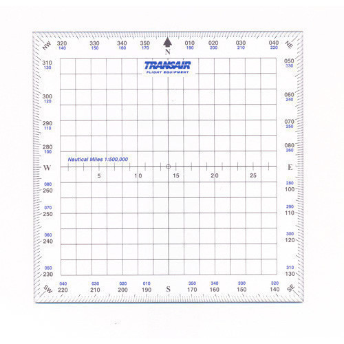 Transair 5" Square Protractor